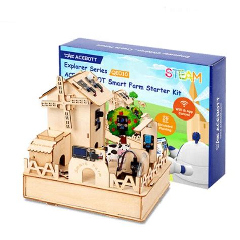 Acebott Esp32 Iot Smart Farm Starter Kit For Arduino Scratch Graphical