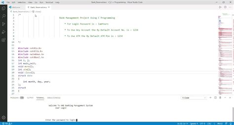 Completed Banking Management System Project Using C Language Source