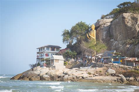 เดินเล่นจากหาดทรายไปวัดเขาตะเกียบ อ หัวหิน จ ประจวบคีรีขันธ์ Pantip