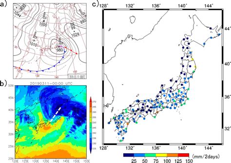 The same as Fig 3 except for case γ such as a weather chart at 9 Download Scientific