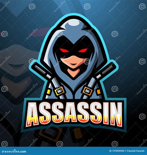 Assassin Mascot Vector Logo Illustration 170947893