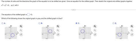 Solved The Number Of Units And The Directions The Graph Of Chegg Com
