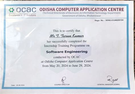 Tangudu Tarun Kumar On Linkedin Ocac Skillingodisha Governmentofodisha Bhubaneswar