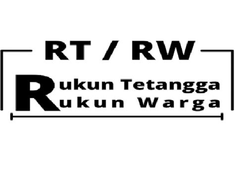 Informasi Penting Bagi Seluruh Pengurus Rt Rw Khususnya Di Daerah Ini