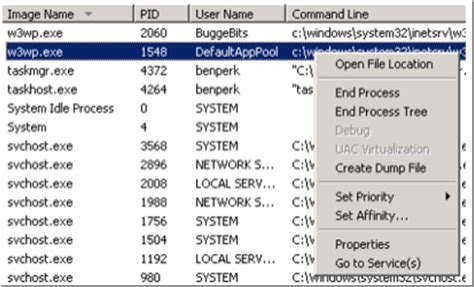 Creating A W3wp Memory Dump On Windows Server 2008 R2 The Best C