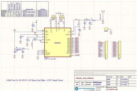 Em Microelectronic Em9305 Bluetooth Low Energy Module User Manual