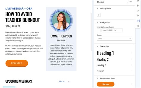 Create Email Templates Using Custom Html In Realtime Marketing Megan V Walker