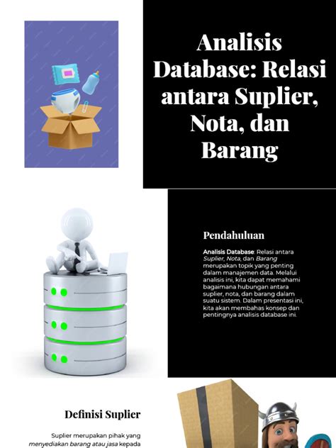Wepik Analisis Database Relasi Antara Suplier Nota Dan Barang