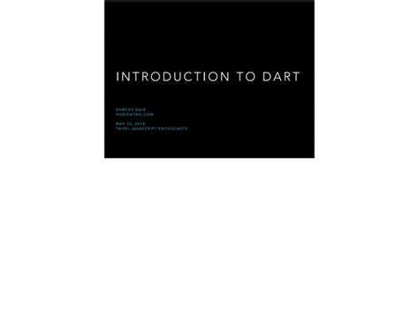 Basic Dart Programming Language 2023pdf