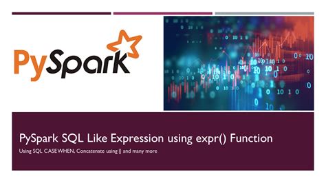 Pyspark Sql Expr Expression Function