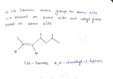 [solved] Draw A Skeletal Structure For The Cis Isomer Of Course Hero