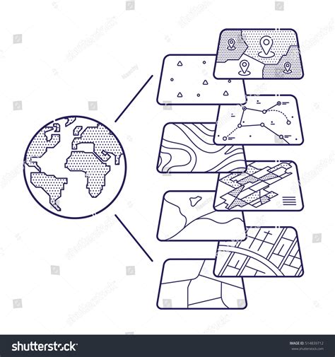Gis Data Layers Stock Photos And Pictures Images Shutterstock