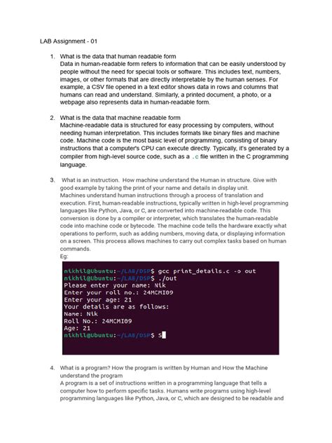 Uoh Dsp Lab Assignment Pdf Computer Program Programming