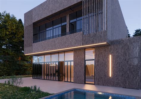 House D Architectural Visualization Cgtrader