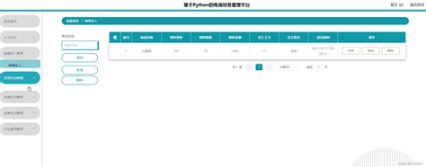 Django基于python的电商财务管理平台程序开题基于python的电商管理系统 Csdn博客