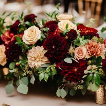 Stunning Burgundy And Gold Wedding Colors A Guide To Elegance Explore Tips For Your Dream