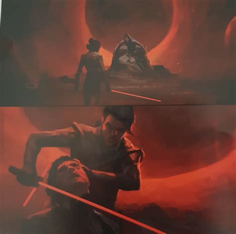 Dark Side Rey Leaked Star Wars Rise Of Skywalker Concept Art
