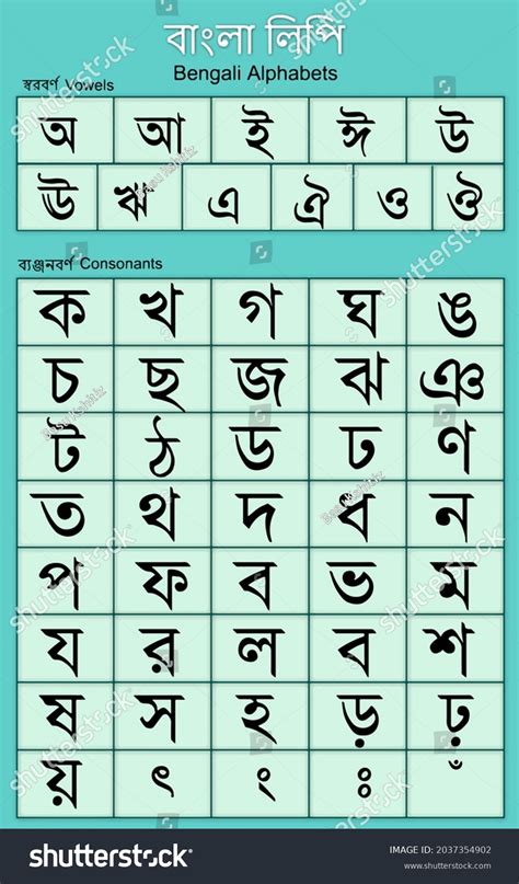 Bangla Alphabet Gmnaa