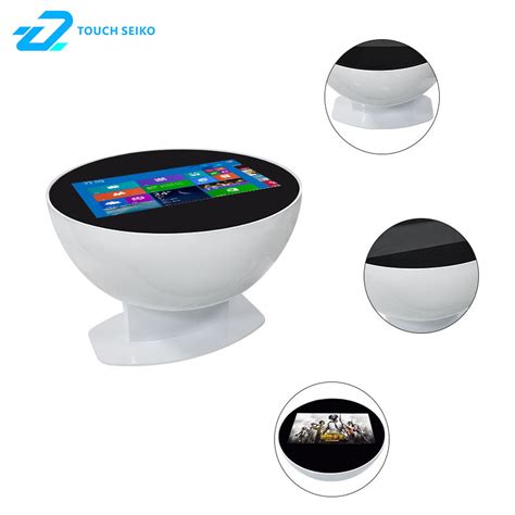 27inch Interactive Capacitive Led Touch Screen Round Multi Functional