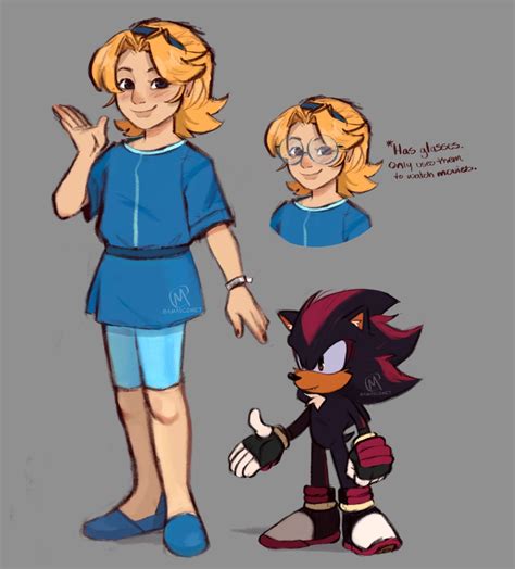 Shadow The Hedgehog And Maria