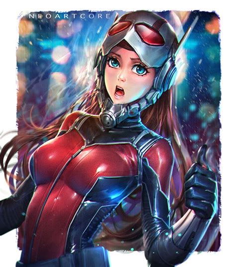 Galaxy Fantasy Superhéroes Marvel Vistos Por El Artista Neoartcore