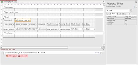 Solved Microsoft Access 2016 Report Writerwhen I Run The