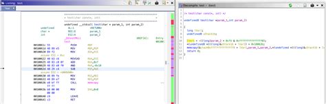 decompiler variable size array on stack yields invalid decompilation