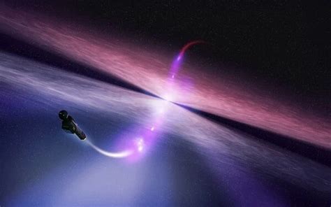 Wormhole Travel Image Showing The Theoretical Possibility