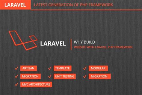 key tools to build websites with laravel php framework
