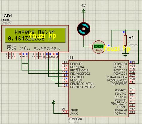 cara membuat ampere meter digital belajar elektronika
