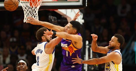 34점 폭발 데빈부커 피닉스 골든스테이트 완파 클레이 톰슨 퇴장 오클 첫 승 종합