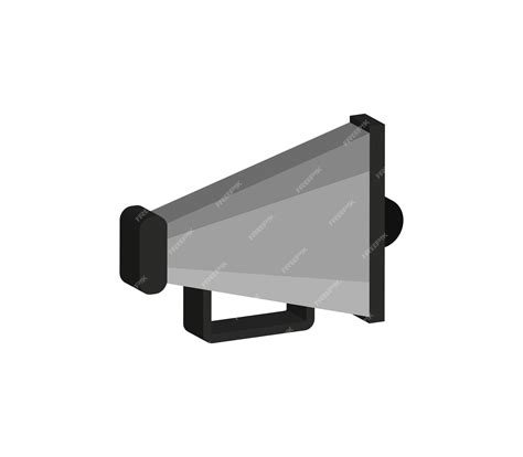 Premium Vector Megaphone