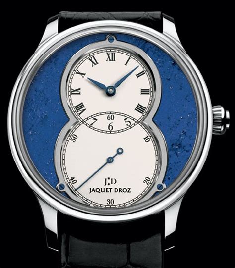 La Grande Seconde Medium Minérale De Jaquet Droz Turquoise Lapis