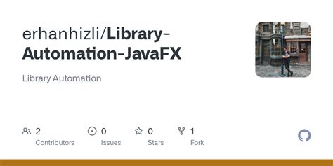 Github Erhanhizlilibrary Automation Javafx Library Automation
