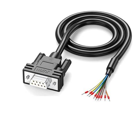 JUXINICE DB Connector RS Serial Cable DB Female To Bare Wire D SUB Pin Connector RS To