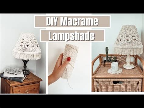 Gorgeous DIY Macrame Chandelier Lampshade Patterns Macrame For Beginners