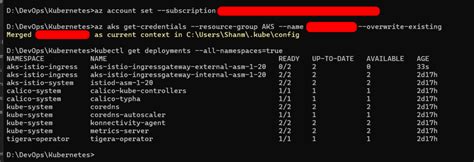 Connecting To Aks Via Azure Cli
