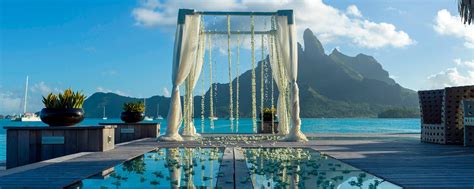 Bora Bora Beach Wedding