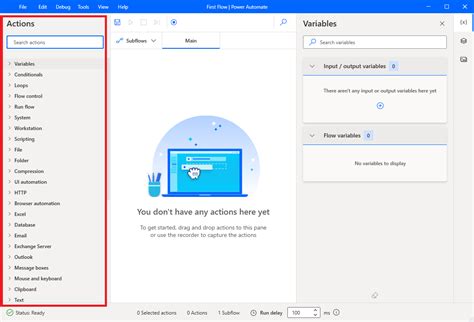 how to build your first power automate desktop flow