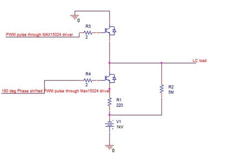 How To Avoid Ringing In The Attached Power Mosfet Switching Circuit Electrical Engineering