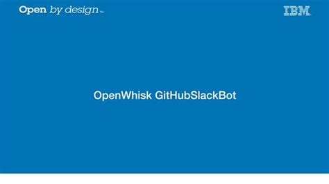 Github Slack Bot Ppt