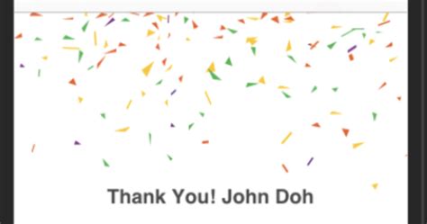 Jquery How To Create A Confetti Effect Using Javascript Stack Overflow