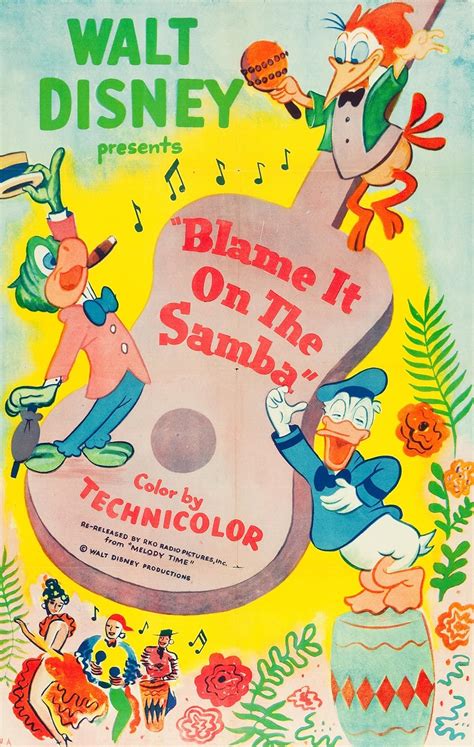 Blame It On The Samba Short 1948 Imdb