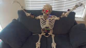 Another Video Of The Visuino Programmed Arduino Skelly The Robot Visuino Arduino