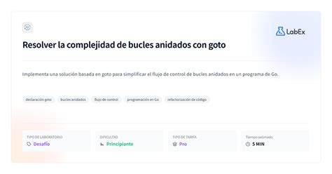 resolver la complejidad de bucles anidados con goto labex