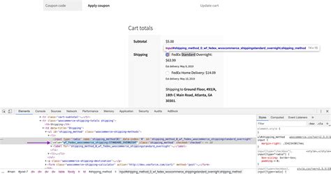 Php Set Flat Rate Shipping Method As Default In Woocommerce Stack