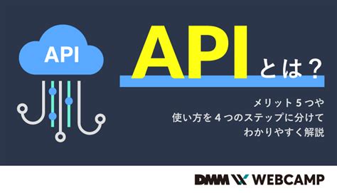 Apiとは？メリット5つや使い方を4つのステップに分けてわかりやすく解説 Webcamp Media