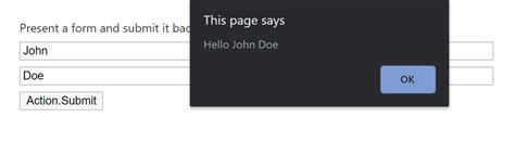 Javascript Adaptive Cards Input Values In Submit Stack Overflow