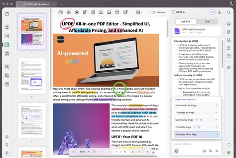 UPDF Your Ultimate AI Powered PDF Editor To Mac
