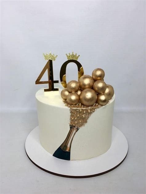 40th Birthday Cake For Women